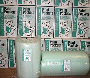 Paint Pocket Exhaust Filters :: Paint Pockets Green, Rolls & Cut Pads ...